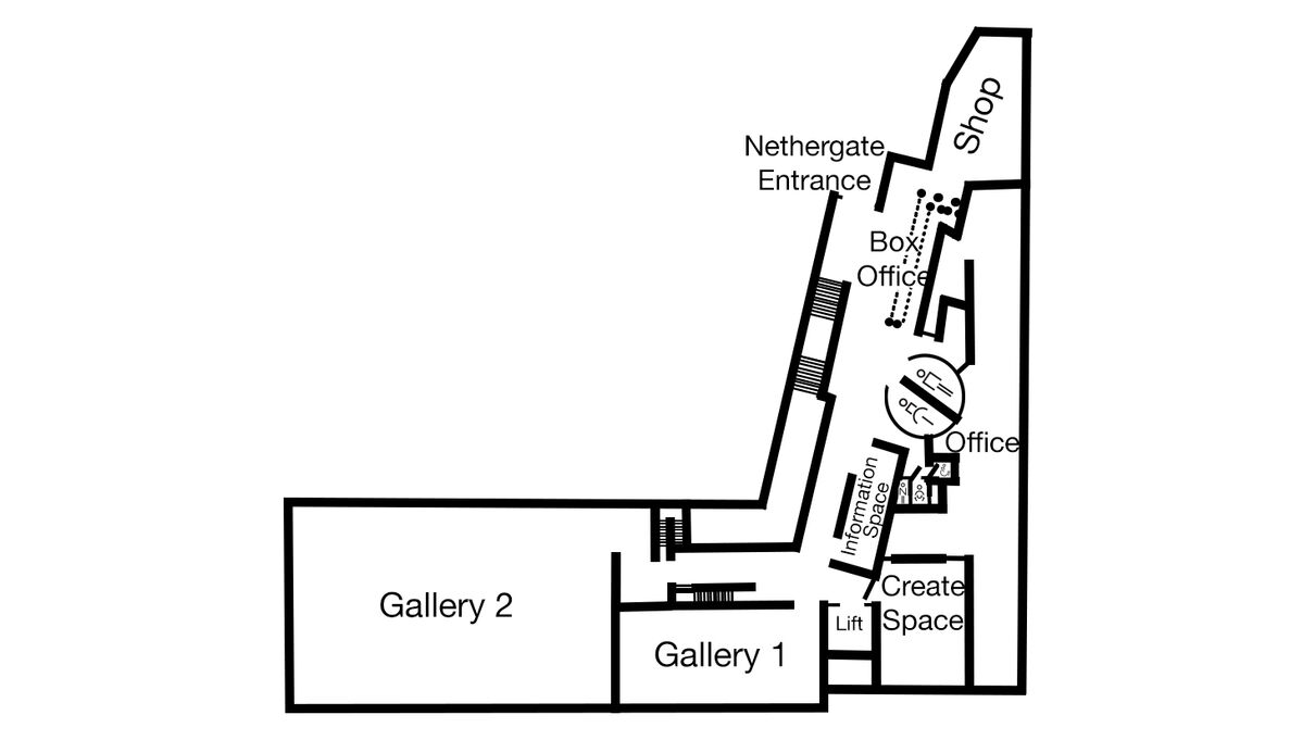 Getting around the building | Dundee Contemporary Arts