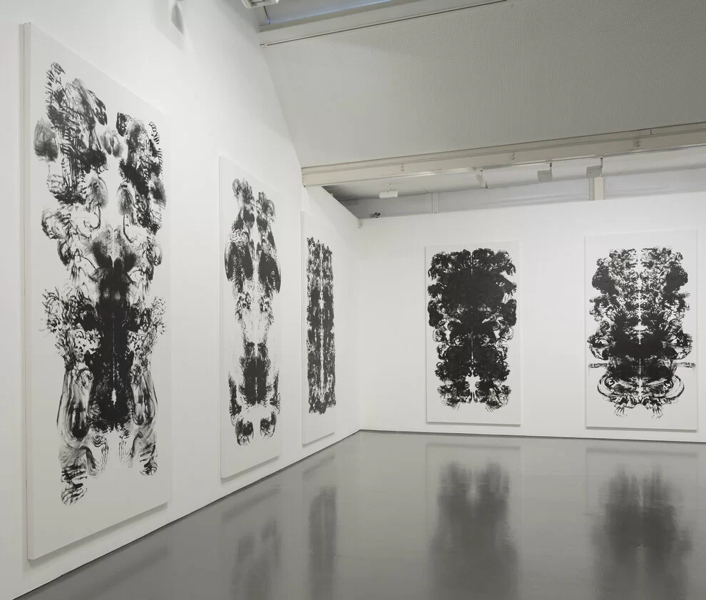 mark wallinger ghost print