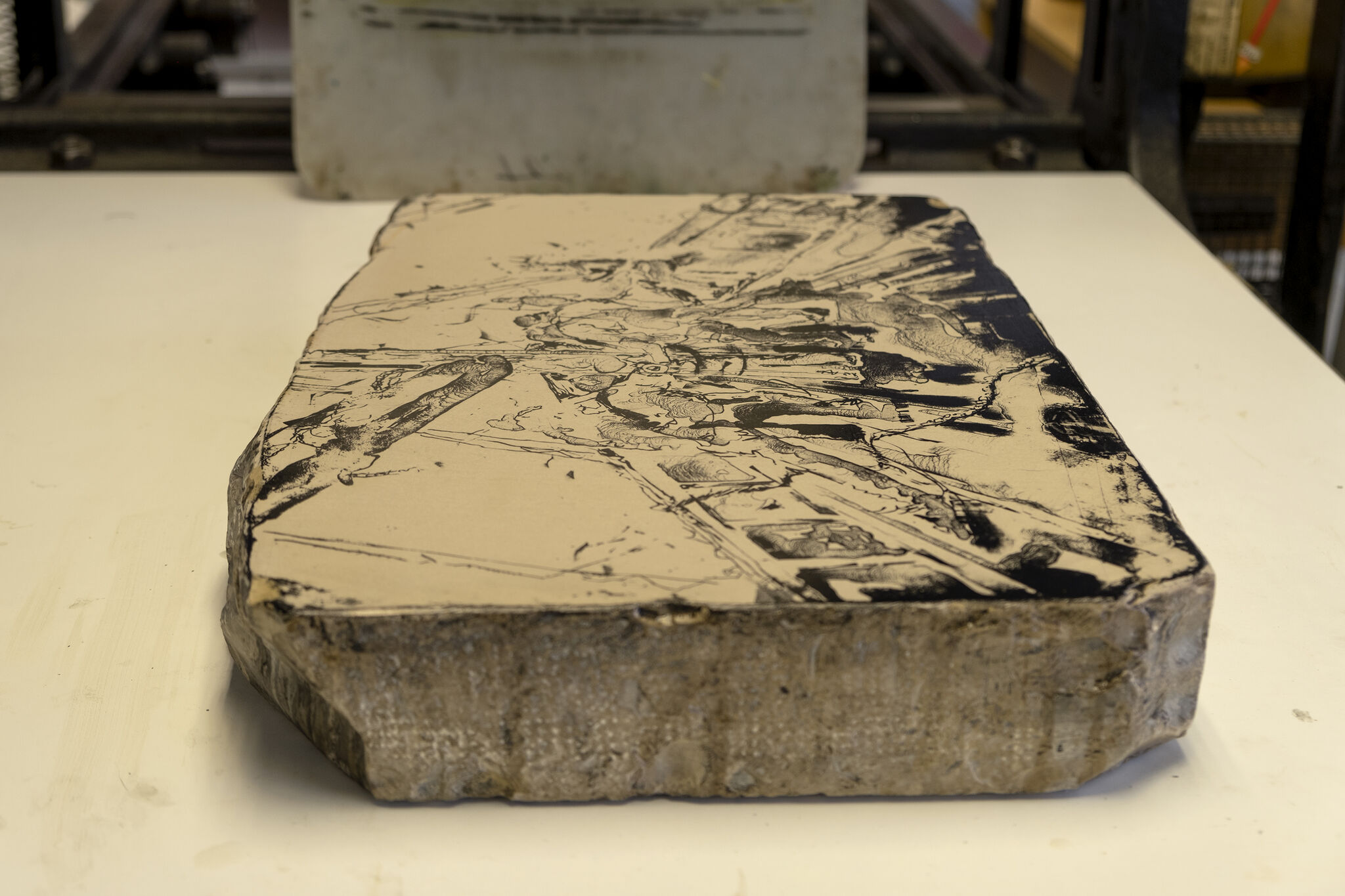 Stone lithography allows you to draw: Q&A with Calum Wallis | Dundee ...